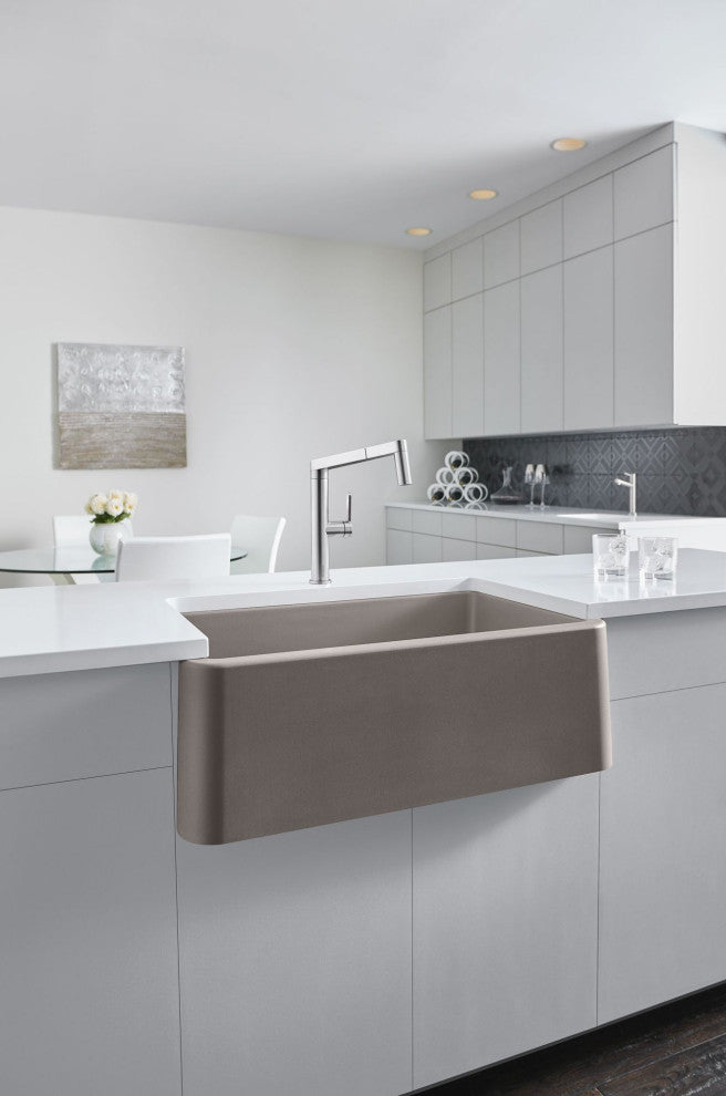 Blanco 401899 Ikon 33" Farmhouse Single Basin SILGRANIT Kitchen - Truf