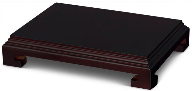 Rectangular Wooden Stand 7"