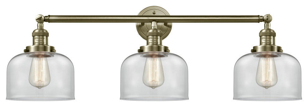 Innovations Lighting 205-Ab-S-G72-Led 3 Light Dimmable Led Bathroom Fi