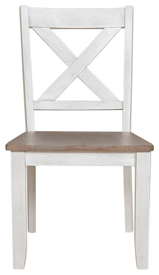 X Back Side Chair- White (RTA)