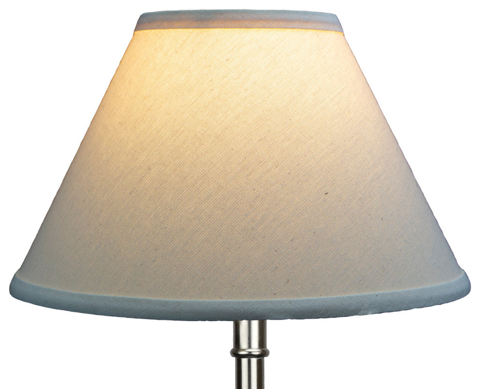 Fenchel Shades 5"x12"x8" Brass Chimney Attachment Empire Lamp Shade, L