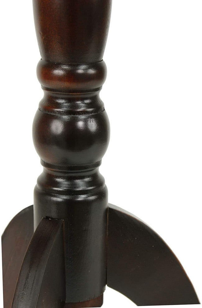 Traditional Style Decor Therapy Table, Aged Cherry