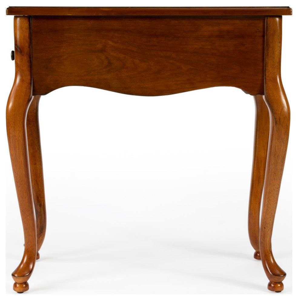 Croydon One Drawer with Pullout Side Table, Olive Ash