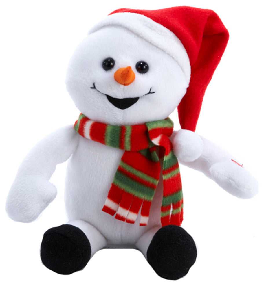 10" Laughing and Farting Snowman