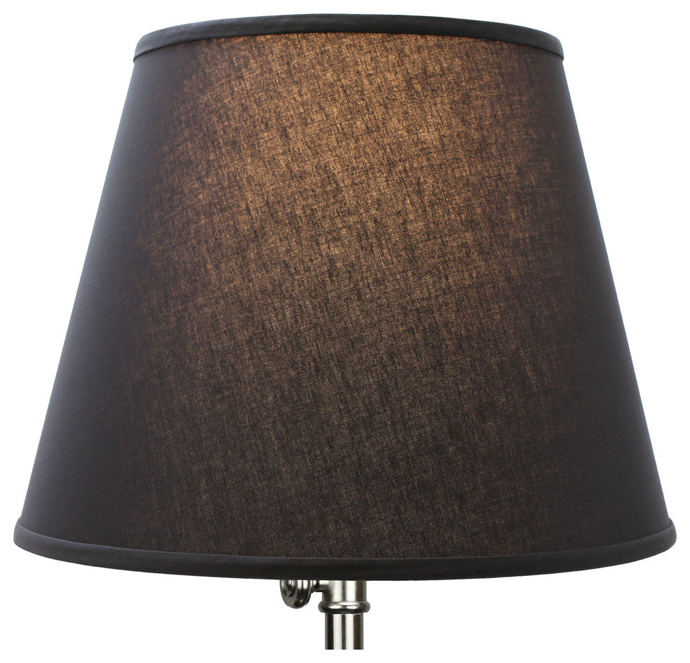 Fenchel Shades 11"x17"x13" Spider Attachment Empire Lamp Shade Linen