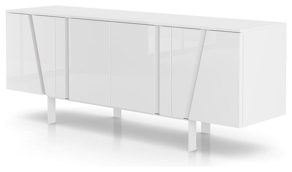 Valencia Sideboard Glossy White