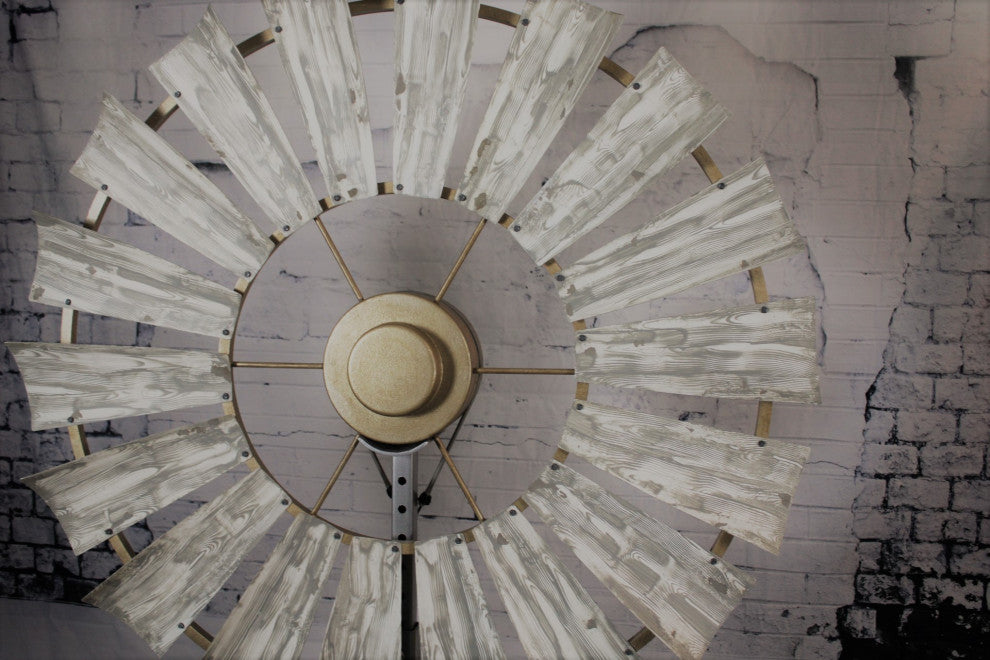 52 Inch Aspen Timber Windmill Ceiling Fan | The American Fan