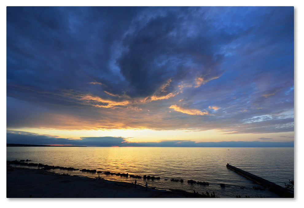 'Sweeping North Coast Sunset' Canvas Art by Kurt Shaffer