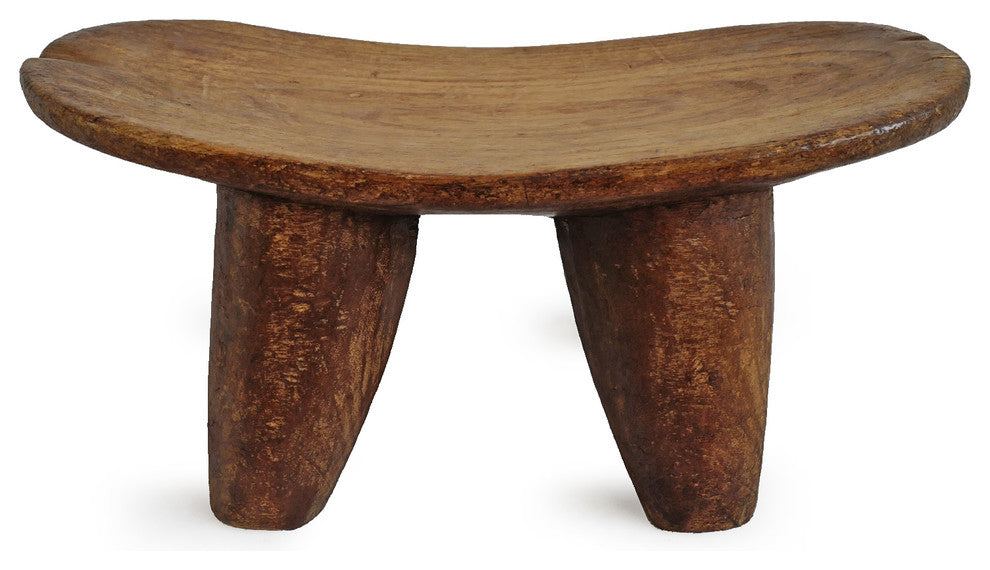 Consigned Lobi Wood Stool