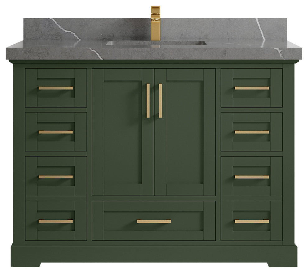 Take A Look About Pewter Green Bathroom Vanity
