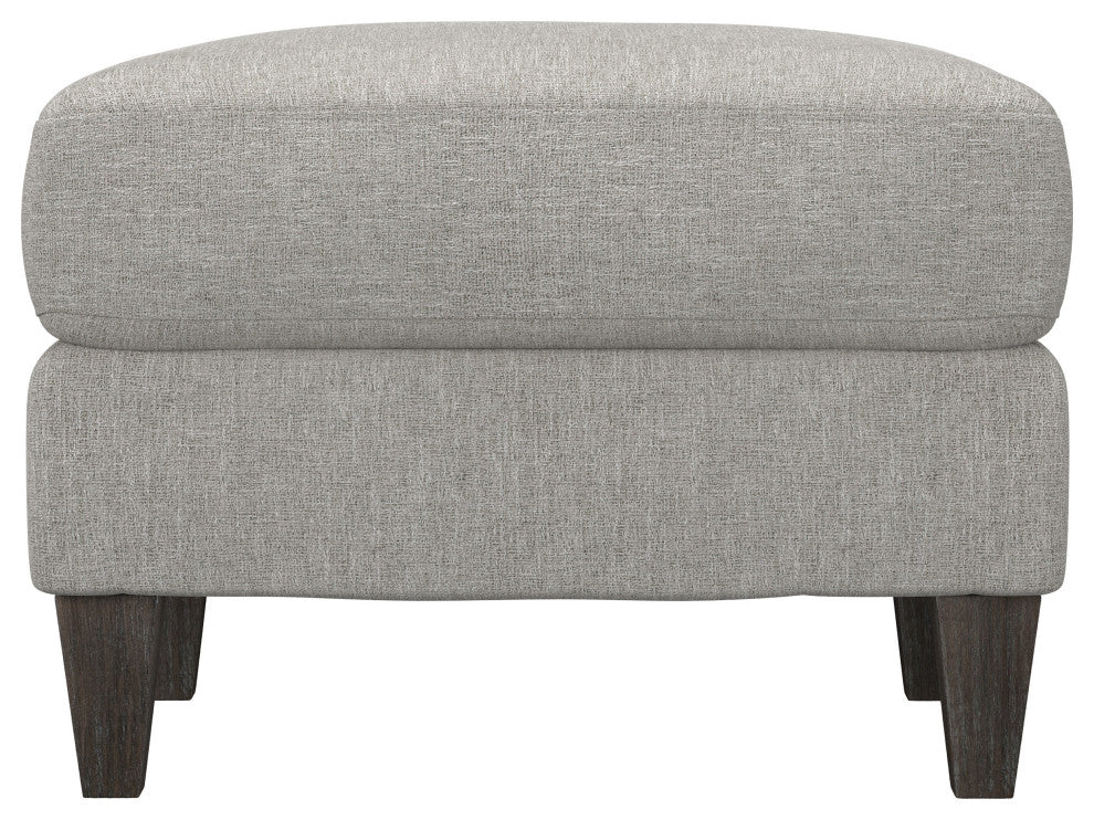 Bernhardt Gray Isabella Ottoman