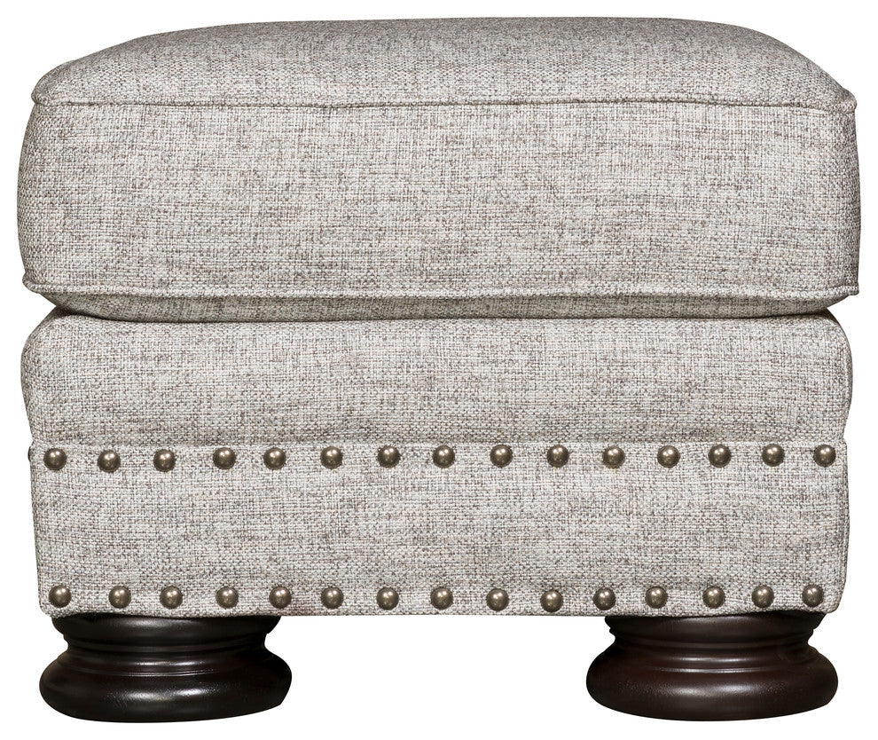 Bernhardt Foster Ottoman, Gray