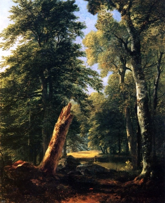Asher Brown Durand The Fallen Monarch, 20"x25" Wall Decal Print