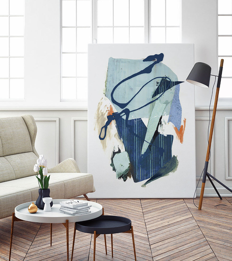 "collage I" Museum Mounted Canvas Print 11"x14"