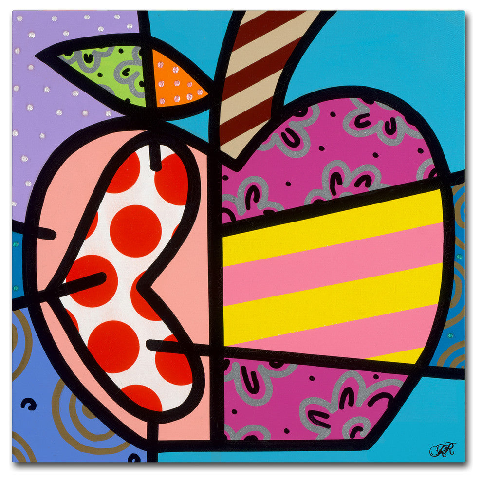 Roberto Rafael 'Big Apple II' Canvas Art