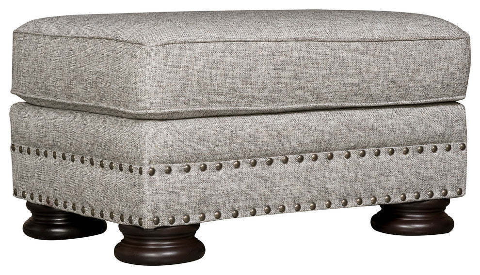 Bernhardt Foster Ottoman, Gray