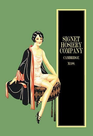 Signet Hosiery Company - Paper Poster 20" X 30"