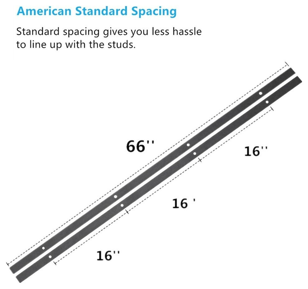Sliding Barn Door Hardware Kit, Horns Design, Single Door, 11'