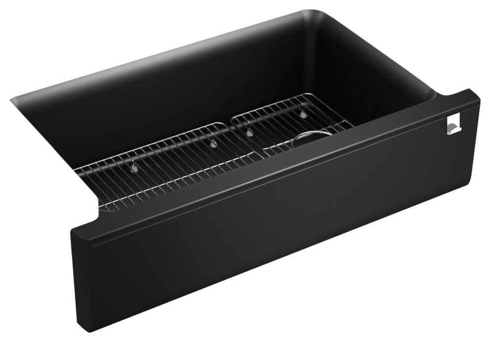 Kohler K-25786 Cairn 34" Undermount Single Bowl Farmhouse Neoroc - Mat