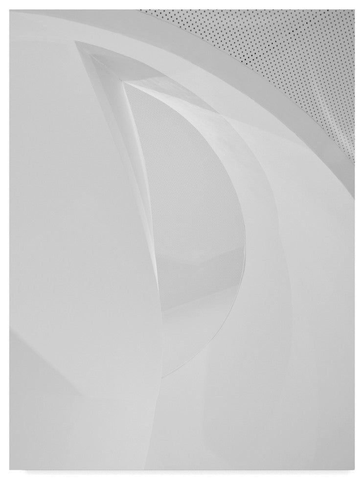 Greetje Van Son 'Shapes In White' Canvas Art, 32"x24"