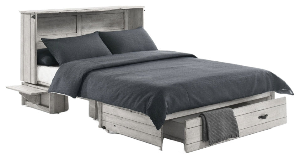 Ranchero Cabinet Murphy Bed With Gel Memory Foam Mattress Wildwood Vi