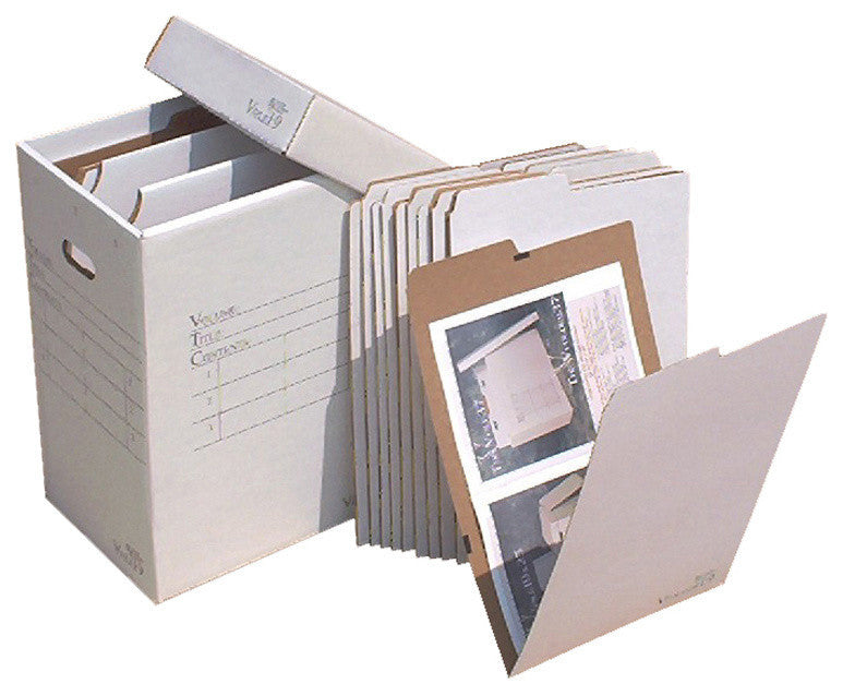 AOS Vertical Flat Storage With 10 VFolder's for up to 12"x18" Document