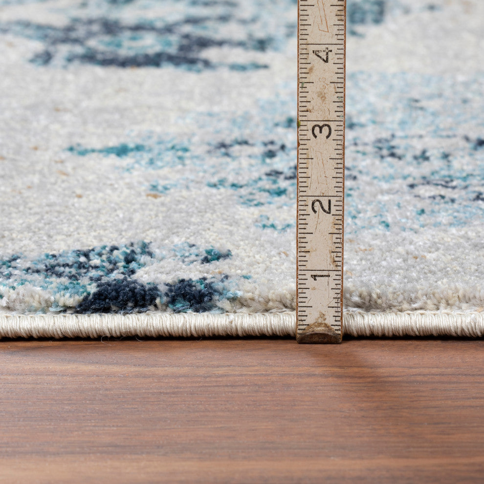 Addison Wellington Vintage Damask Area Rug
