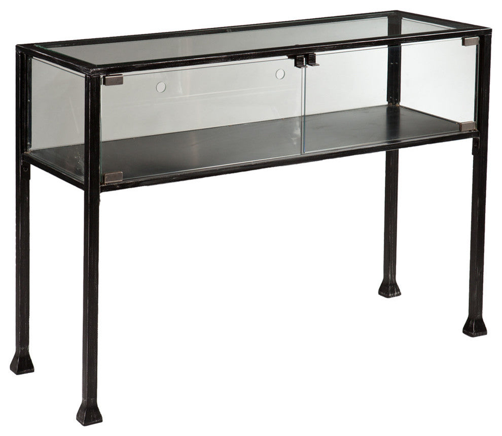 Gretta Terrarium Display Console Table