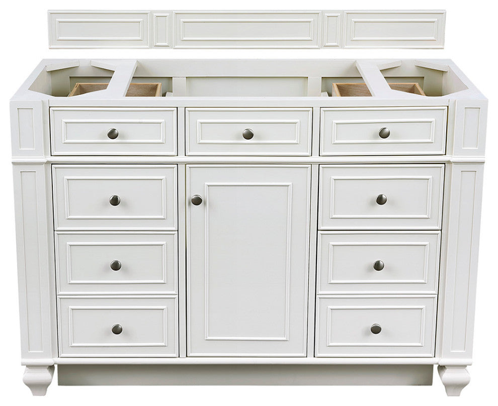 Bristol 48" Single Vanity Bright White No Top