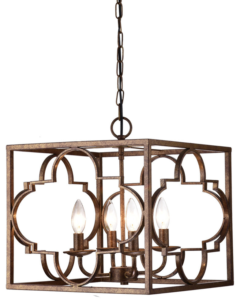 Elm 4-Light Foyer Pendant
