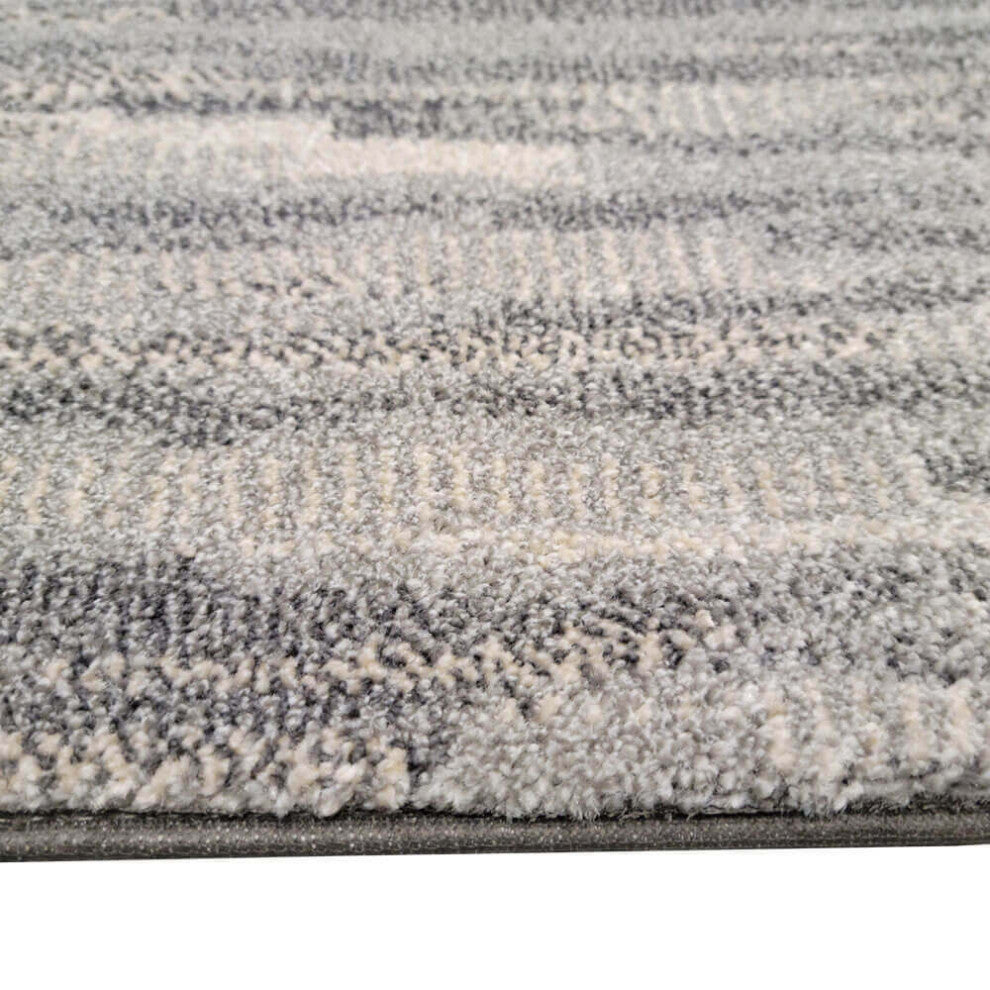 Lake George Contemporary Area Rug Collection Lake George Fog 7x13