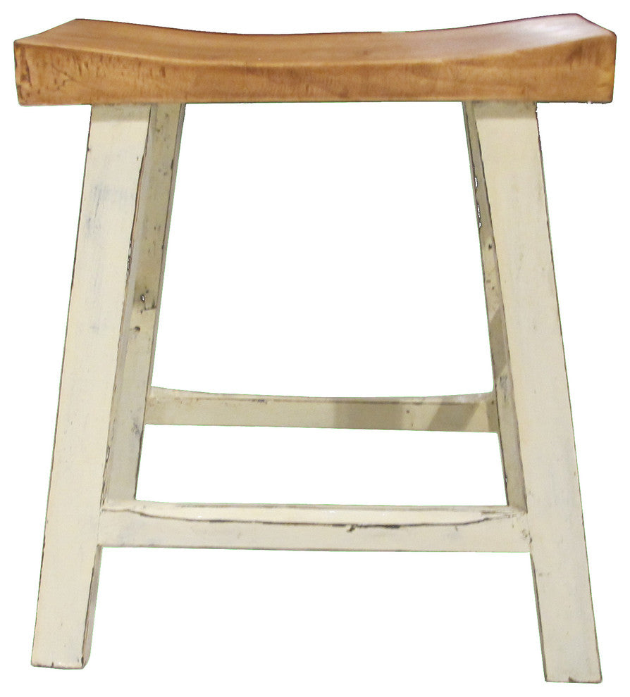 Small White Stool