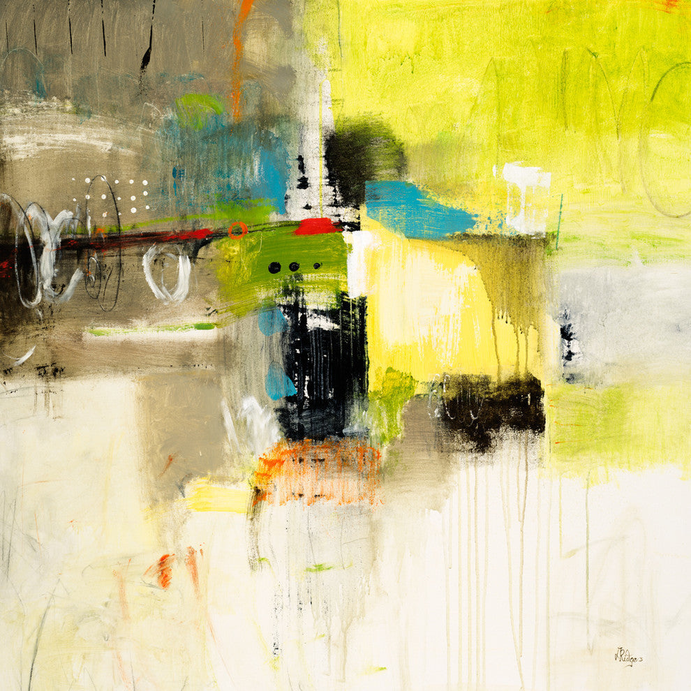 Get Aquainted III Fine Art Giant Canvas Print, 84"x84"