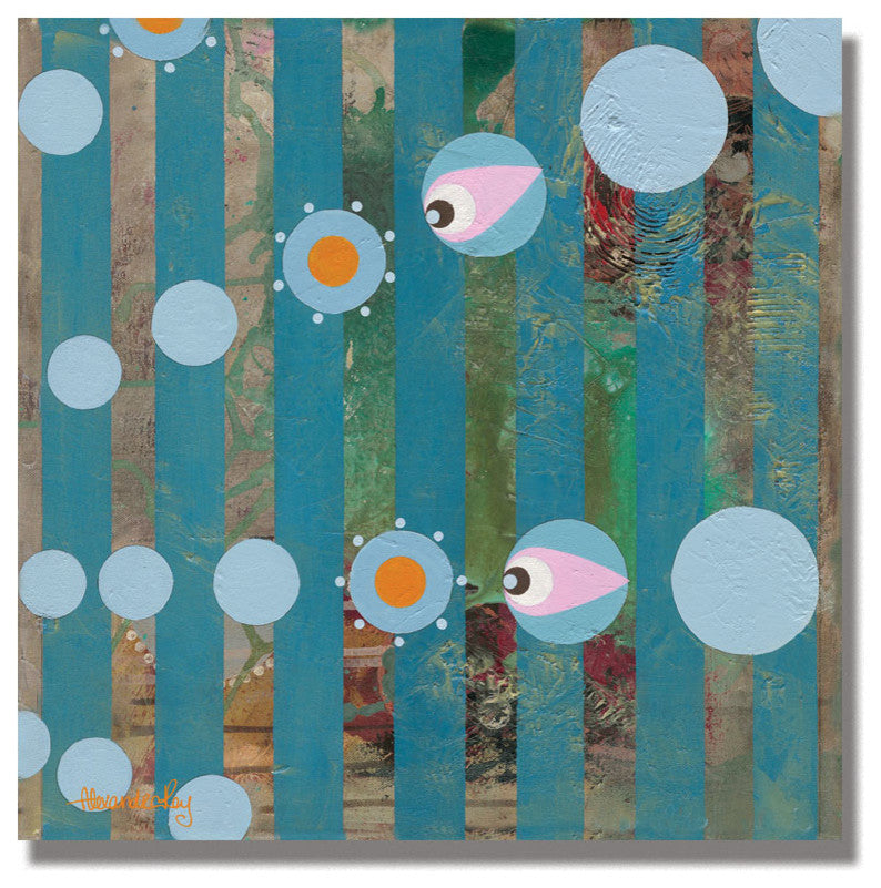 'The Infallibility of Instinct III' Canvas Art by Alexandra Rey