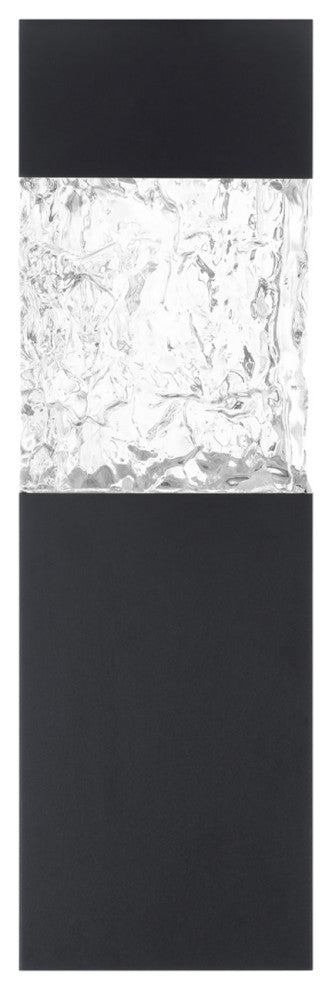 Modern Forms WS-W18218 Monarch 18" Tall LED Outdoor Wall Sconce - Blac