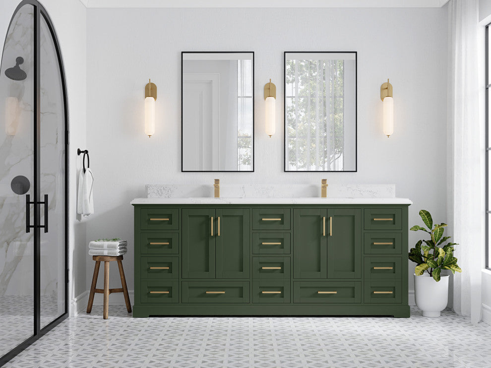 Take A Look About Pewter Green Bathroom Vanity