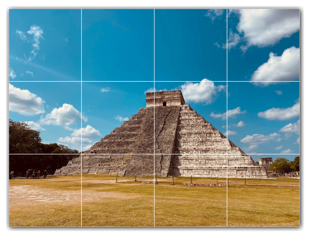 Famous Places Ceramic Tile Wall Mural HZ500562-43XL. 48" x 36"