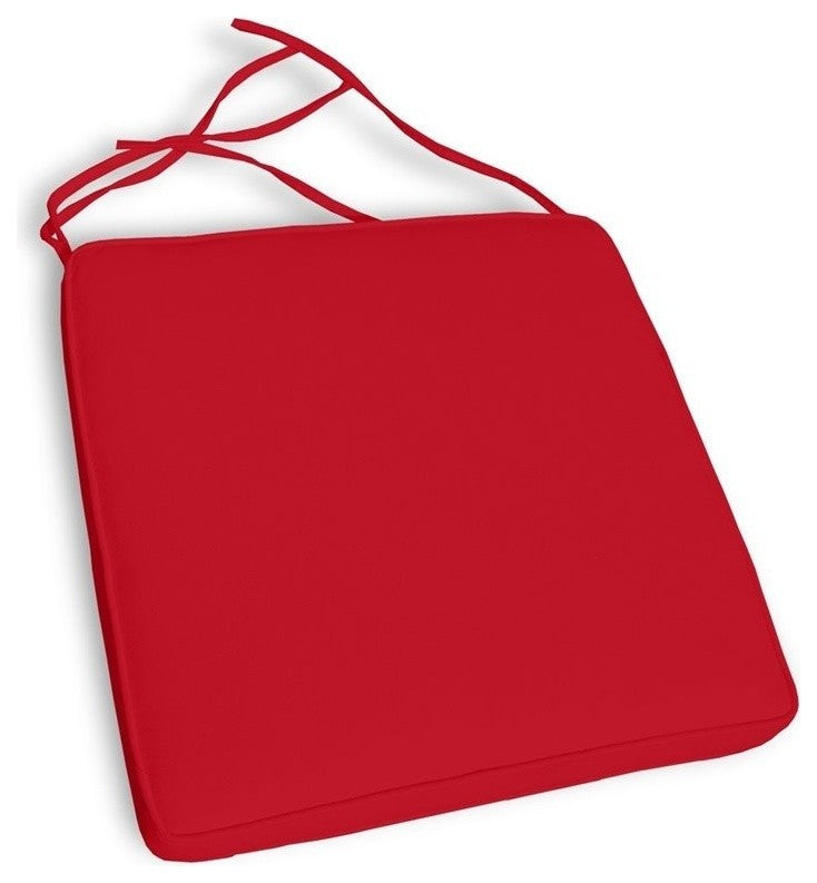 Compamia Daytona Florida Dining Chair Cushions, Logo Red, Set of 4