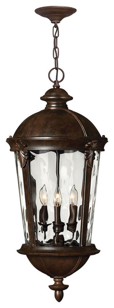 Hinkley Windsor Large Hanging Lantern, River Rock