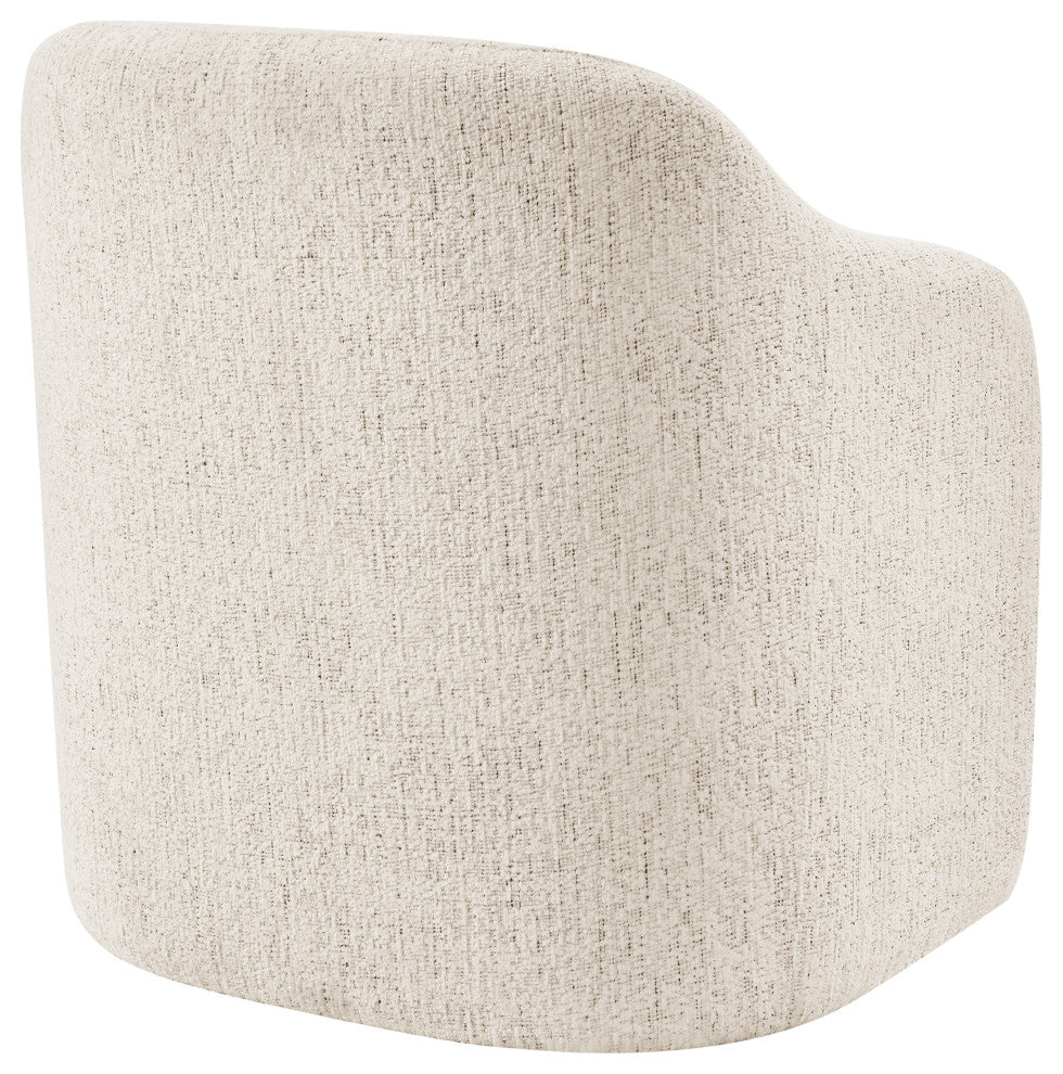 Zella Fabric Accent Arm Chair, Concord Cream