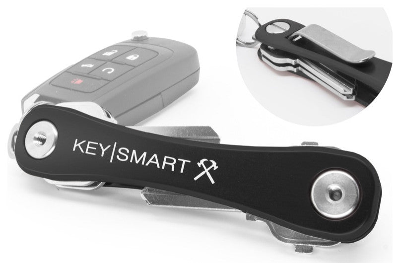 Keysmart Ks607r-black Multi-tool Key Holder Aluminum Black