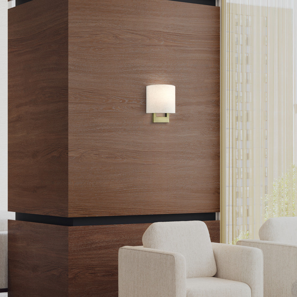 ADA Wall Sconces 1-Light Antique Brass Petite ADA Sconce