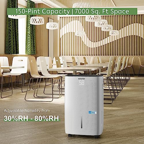 120 Pints Energy Star Dehumidifier for Spaces up to 6,000 Sq. Ft at Ho