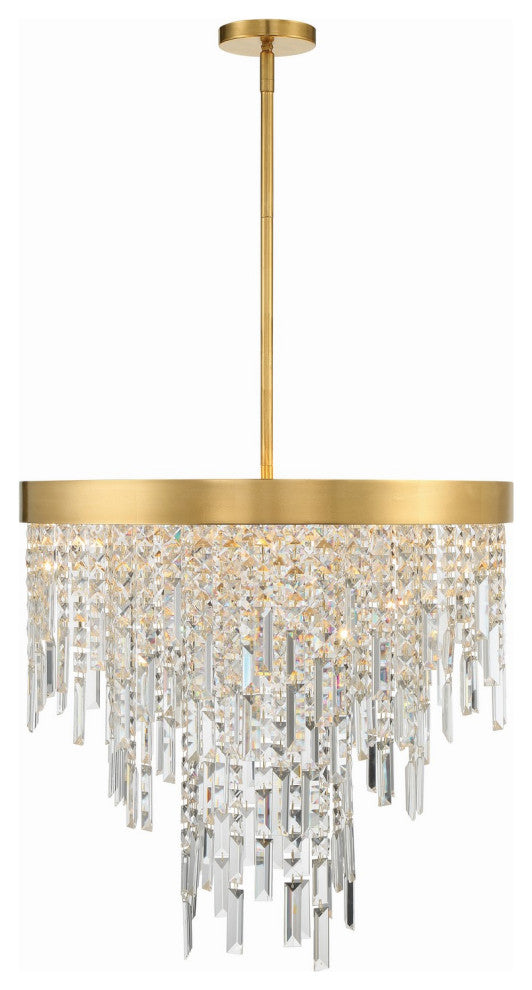 Winfield 6-Light Chandelier, Antique Gold