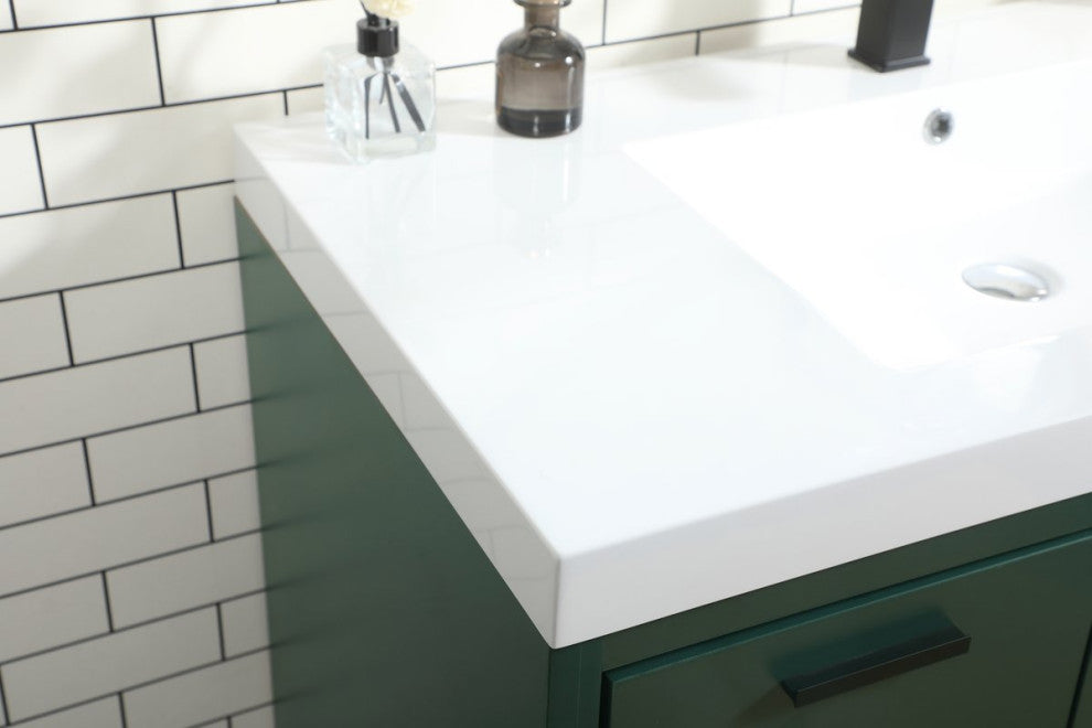 Walker 42" Single Bathroom Vanity Green