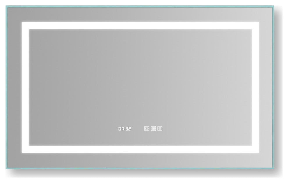 ExBrite LED Bathroom Mirror with Defog, 40" X 24"