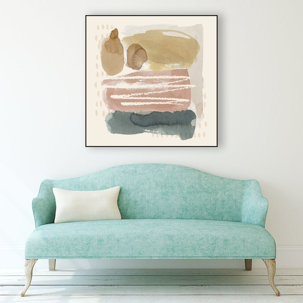 "Ochre Echo I" CF Print, 20"x20"