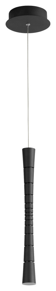Oxygen Lighting 3-6004-15 Sabre LED Pendant Light, Black