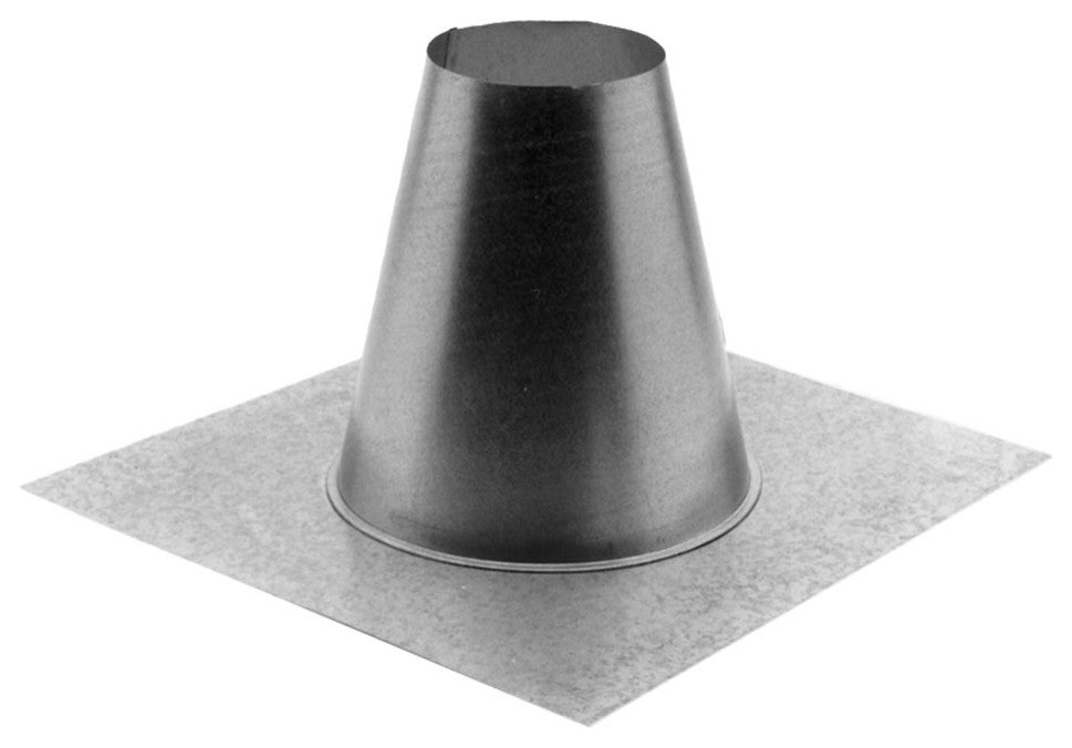 DuraVent 7GVFF Aluminum Tall Cone Flat Flashing - Aluminum