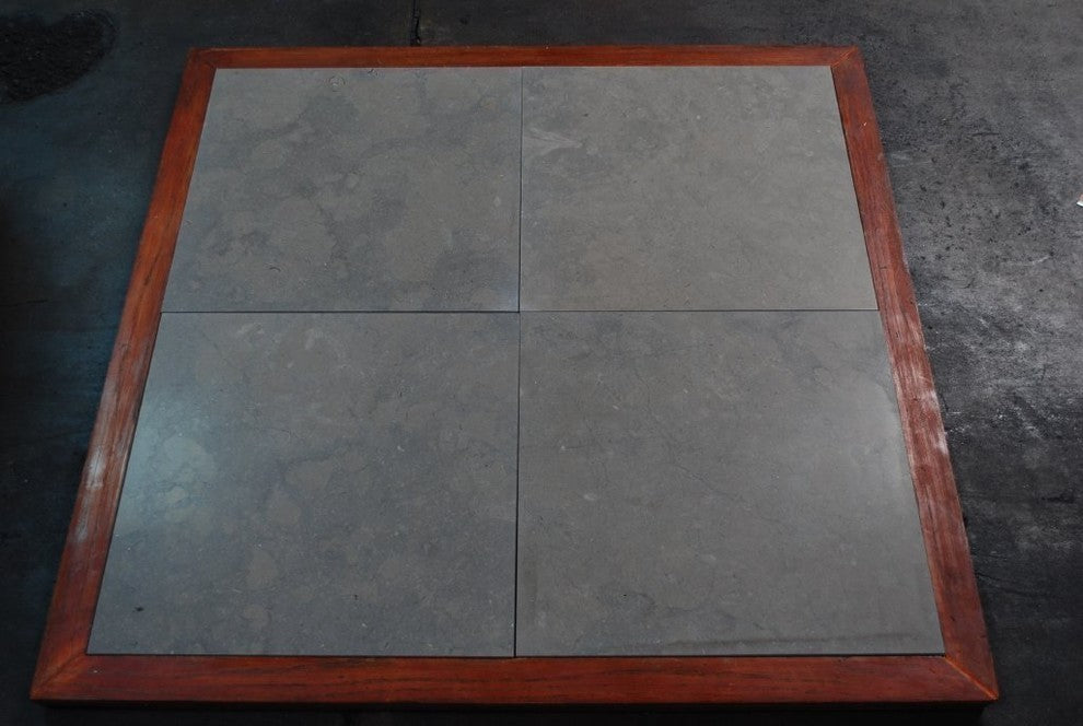 Nova Blue Azul Lagos Limestone Tiles Honed Finish 4"x4" Sample